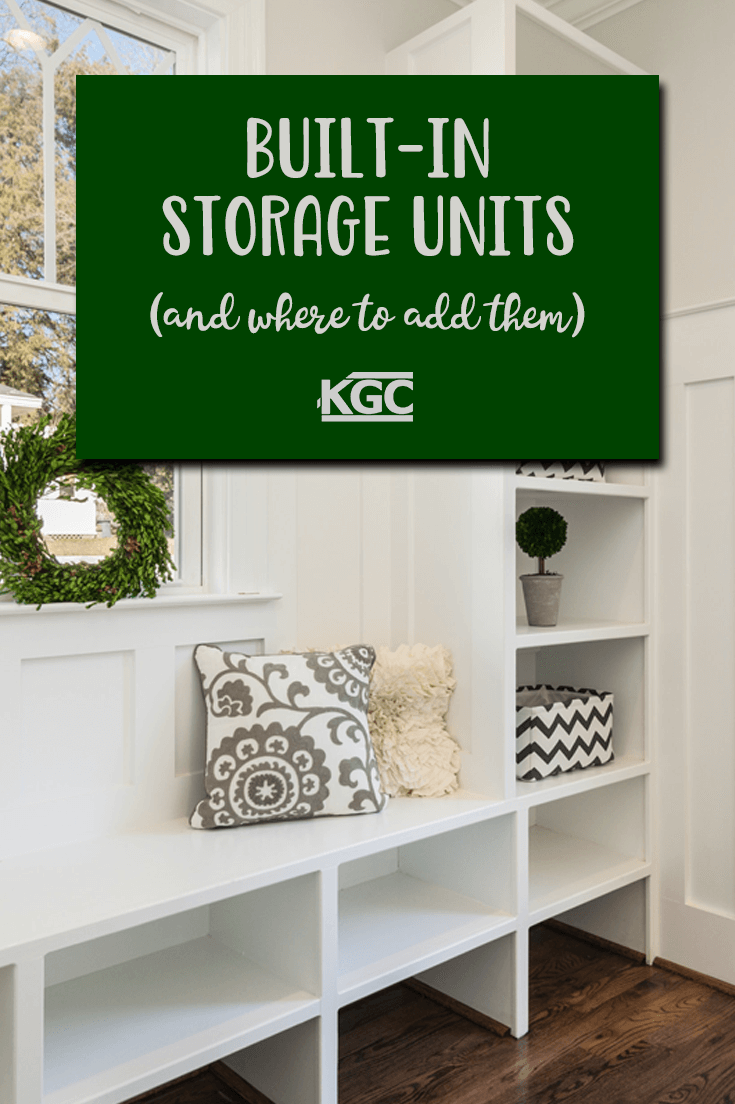 A Home for Everything: Built-In Storage Units (and Where to Add Them!)
